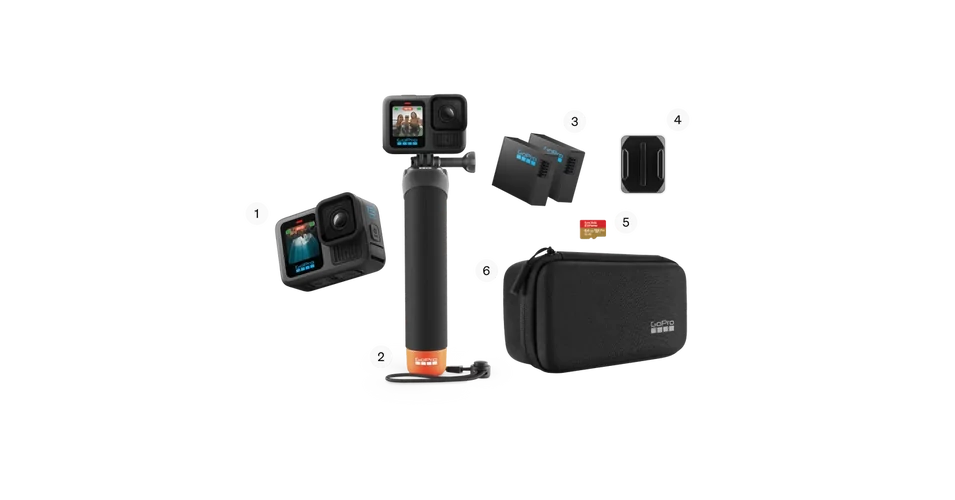 GoPro Hero 13 Black Accessory Bundle - GoPro - MyActionCam - Drónok és ...